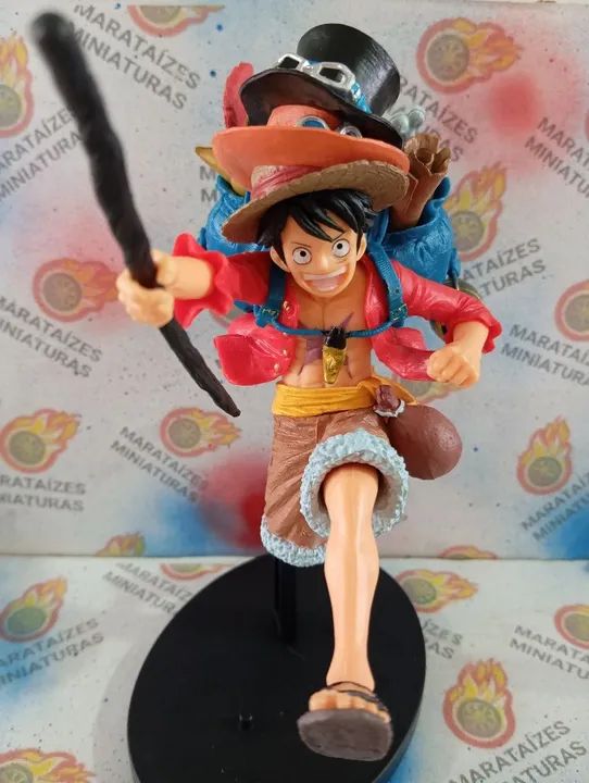 Miniatura Boneco Luffy One Piece - PROMOÇÃO NATAL - Hobbies e coleções ...
