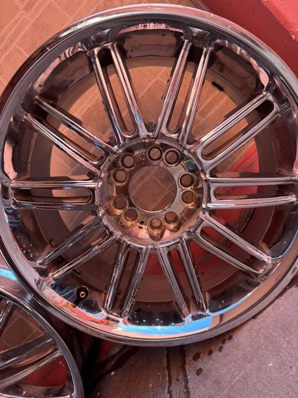 "rodas cromadas" - Peças para carros, vans e utilitários no Brasil