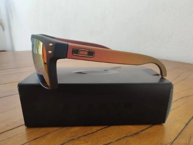 Óculos Oakley Holbrook Prizm 24k Polarized Lenses Matte Carbon Frame ...