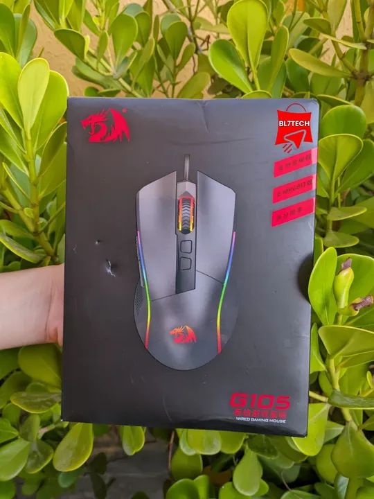 Mouse Gamer Redragon G105 RGB com 7 Botões - Periféricos e Acessórios ...