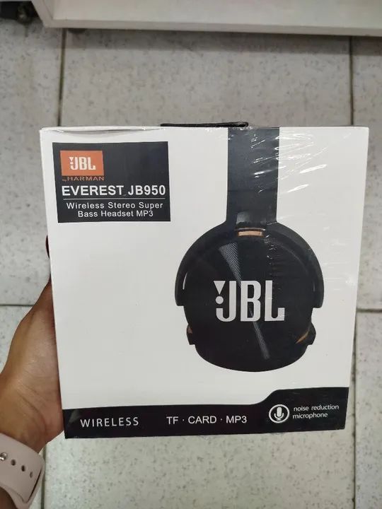 Fone de Ouvido JBL EVEREST JB950 Wireless Super Bass - Fones de Ouvido ...