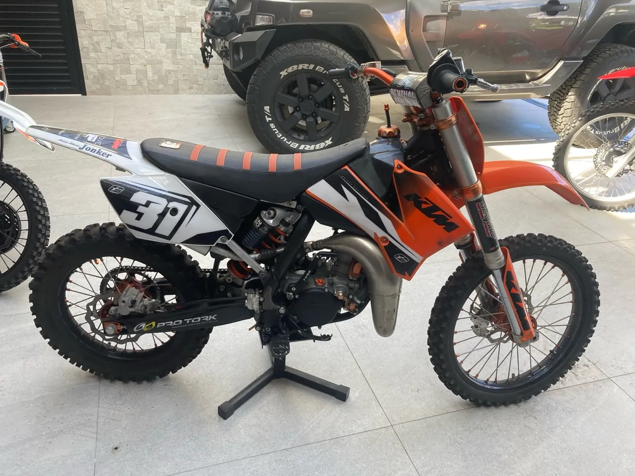 Motos KTM SX no Brasil