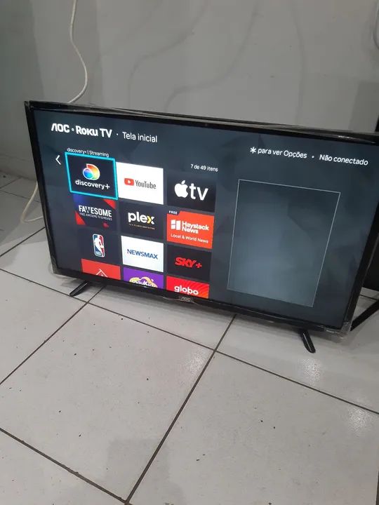 TV AOC Roku 32 polegadas Smart - TVs - Brotas, Salvador 1380964615 | OLX