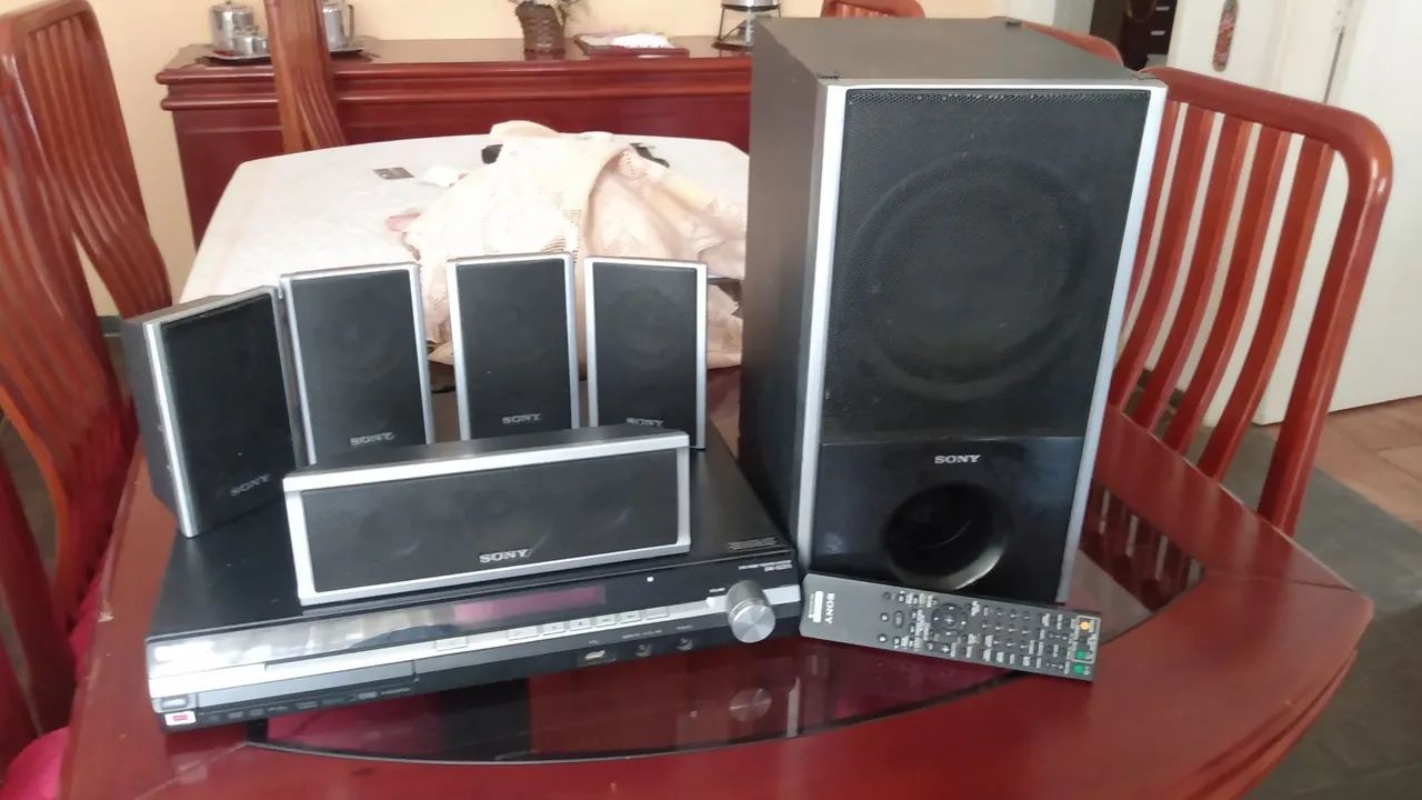 Home Theater Sony Dav-dz275 Home Theater Sony Dav-dz275 ( Funcionando Tudo 100% ) - Aparelhos de ...