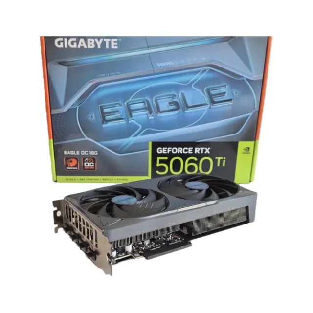 Placa de Vídeo Gigabyte GeForce RTX 5060 TI 16GB Windforce OC GDDR7 128 ...