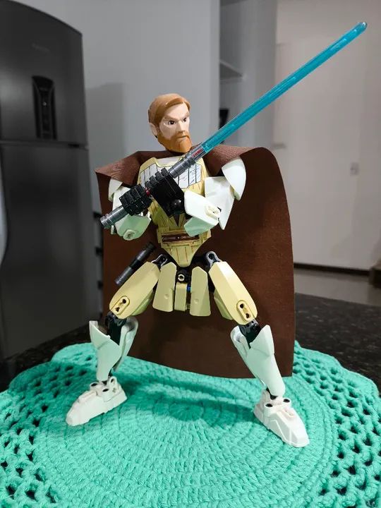 Star Wars Obi-Wan Kenobi LEGO - Edição Especial 25cm boneco action ...