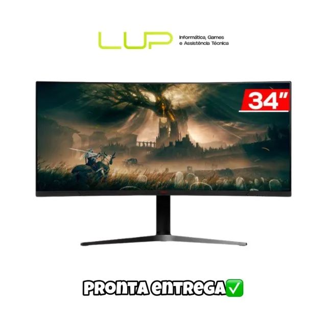 Monitor Gamer Pichau nexus 34 polegadas / 165hz QHD ultrawide curvo ...