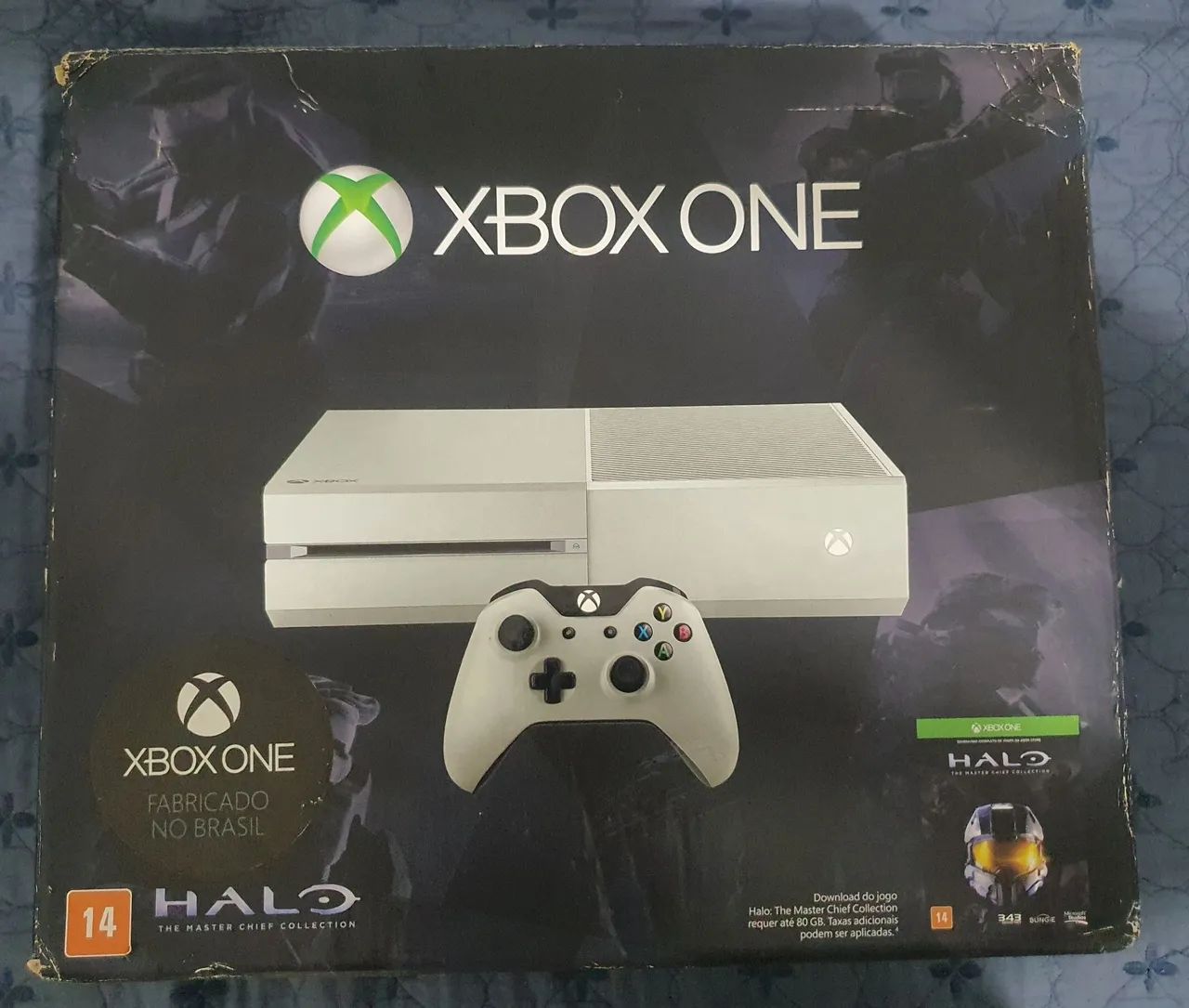 Xbox One Fat Branco - Edição Halo The Master Chief Collection ...