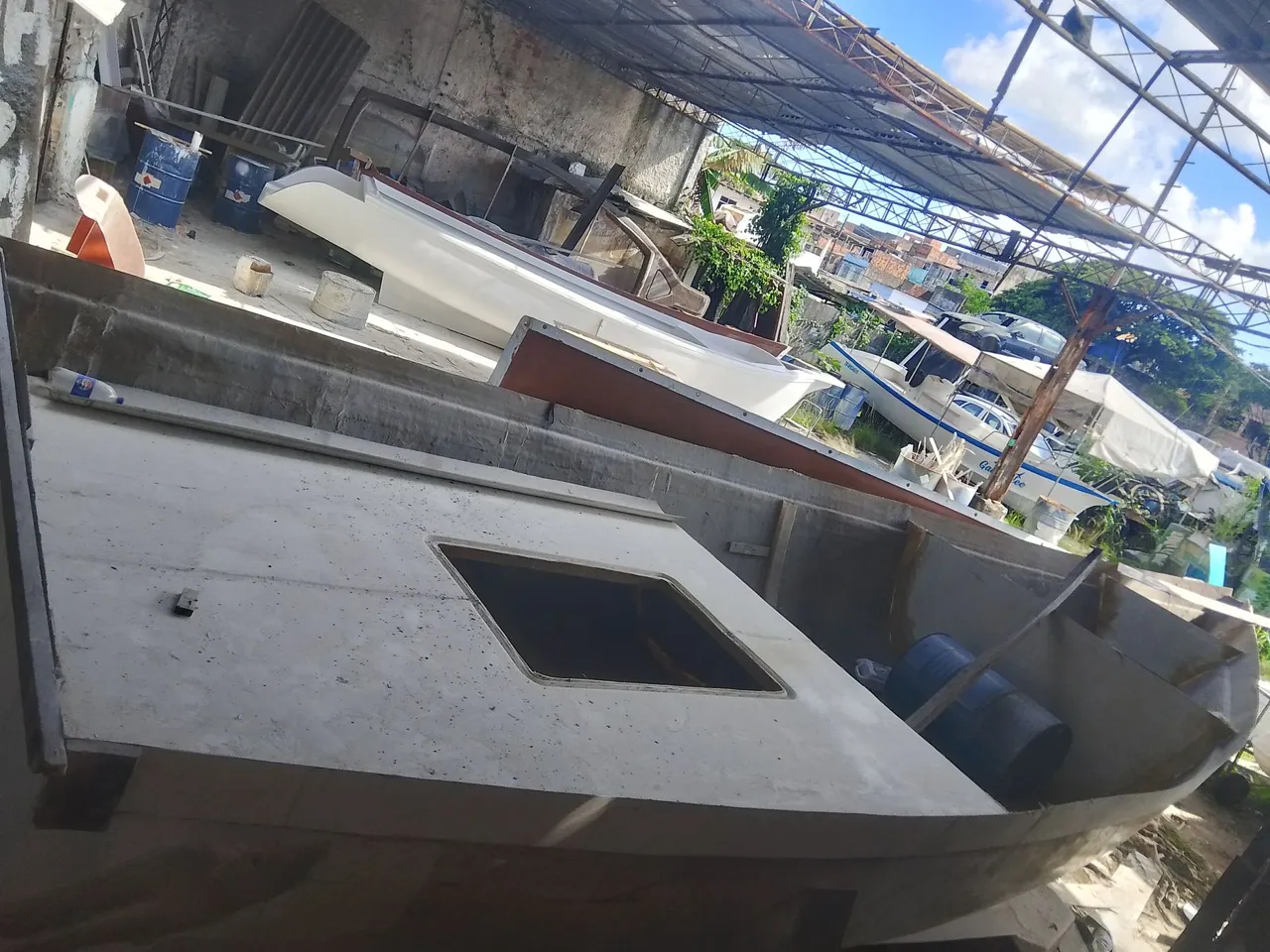"barco de fibra" no Brasil
