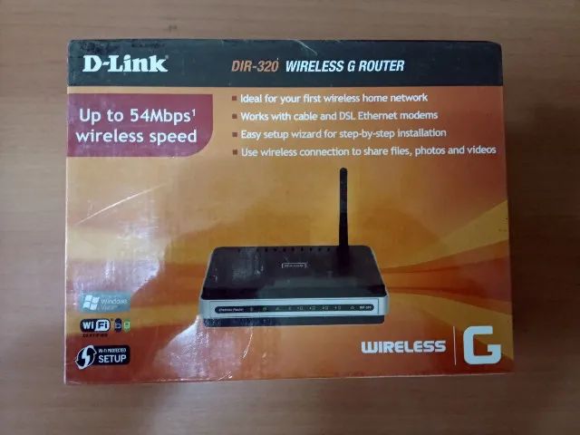 Roteador Wireless D-Link DIR-320 com porta USB - Conectividade e ...