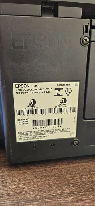 Impressora Epson L656 Multifuncional - usada - Periféricos e Acessórios ...