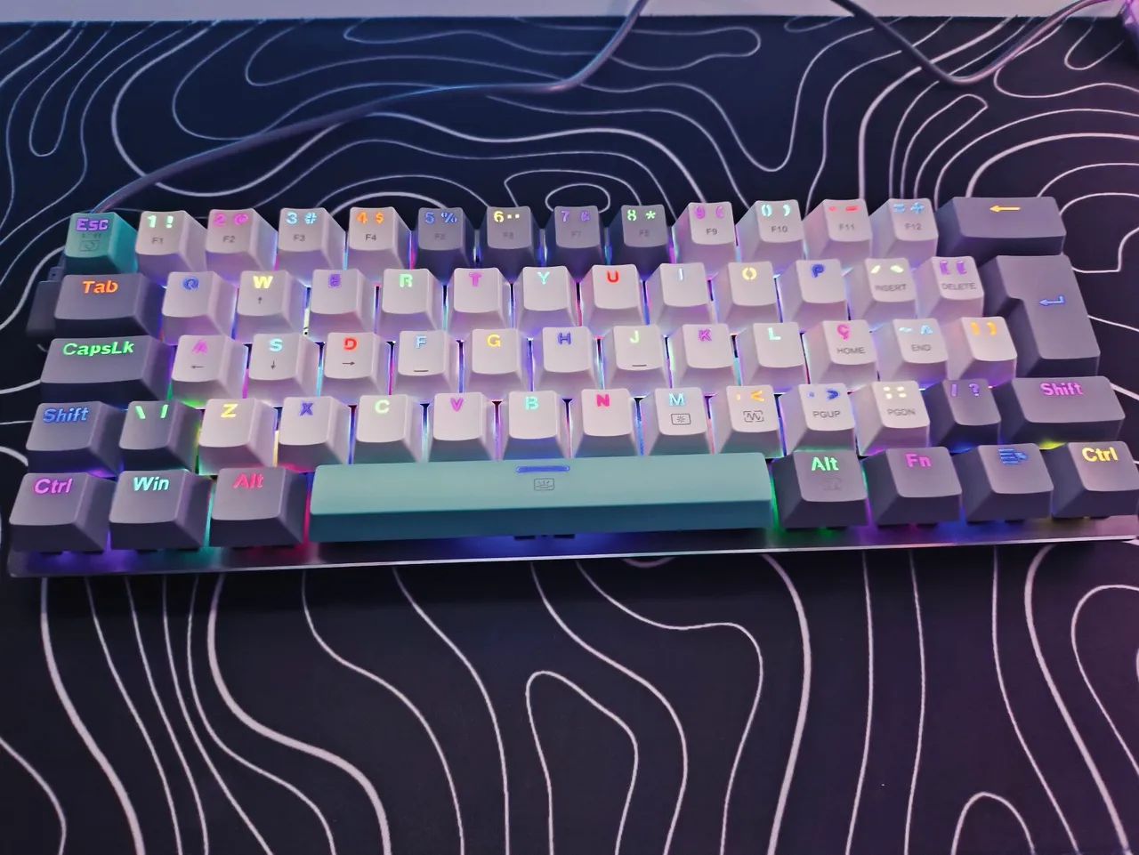 Teclado Mecânico Gamer Mechanike K500 60% - Periféricos e Acessórios de ...