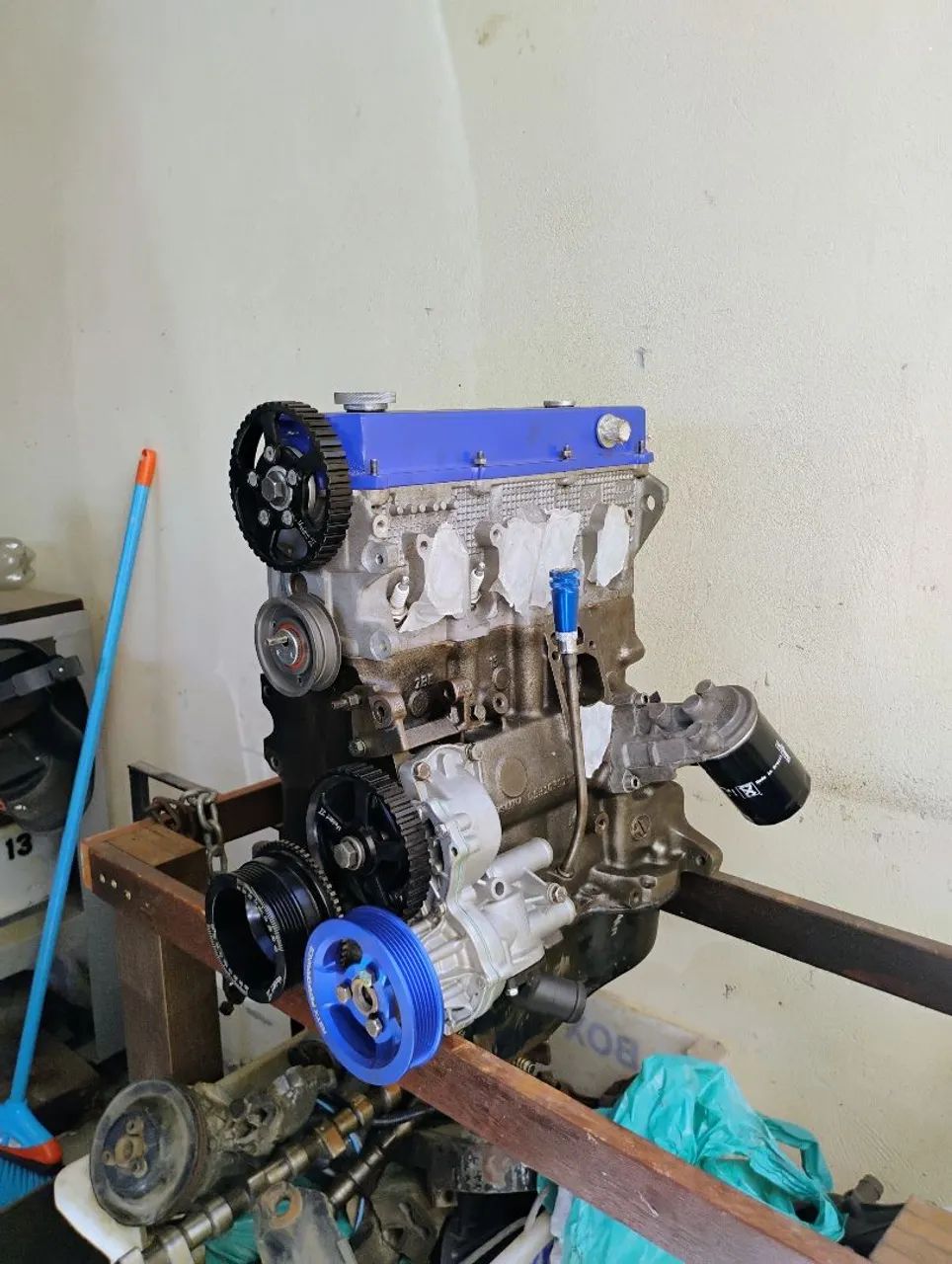 Motor AP 2.0 8v fluxo cruzado - preparado e modificado - Carros, vans e ...