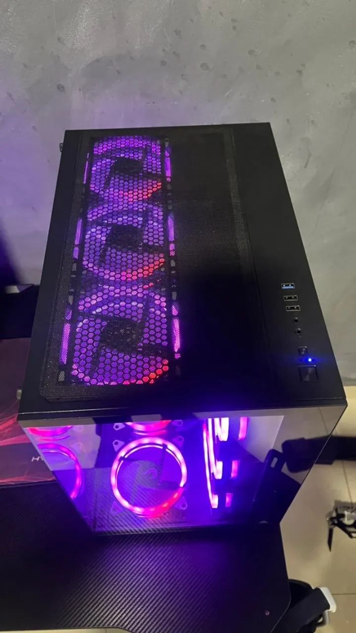 PC Gamer Ryzen 7 5700X + RX 6600 8GB + 32GB RAM + 1TB SSD + Water ...