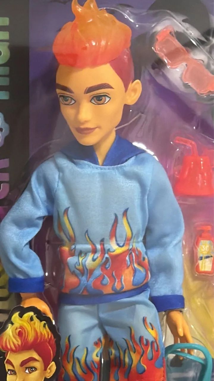 (Lacrado) boneco monster high heath burns g3 - Brinquedos e Jogos ...