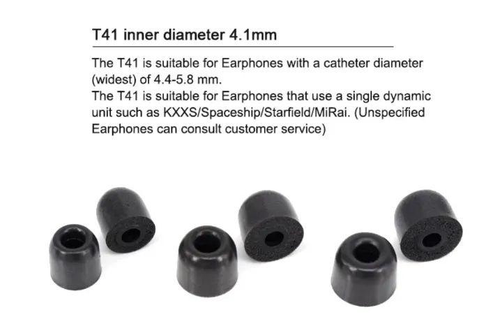 Eartips Moondrop MIS-Tip T41-S - NOVA