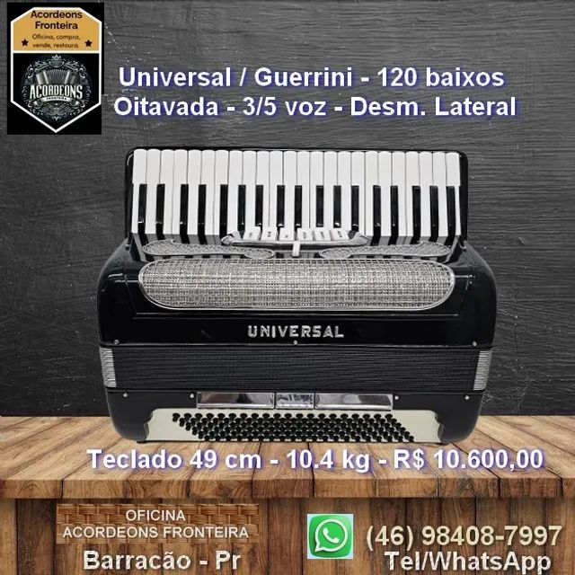 "acordeon oitavado" no Brasil