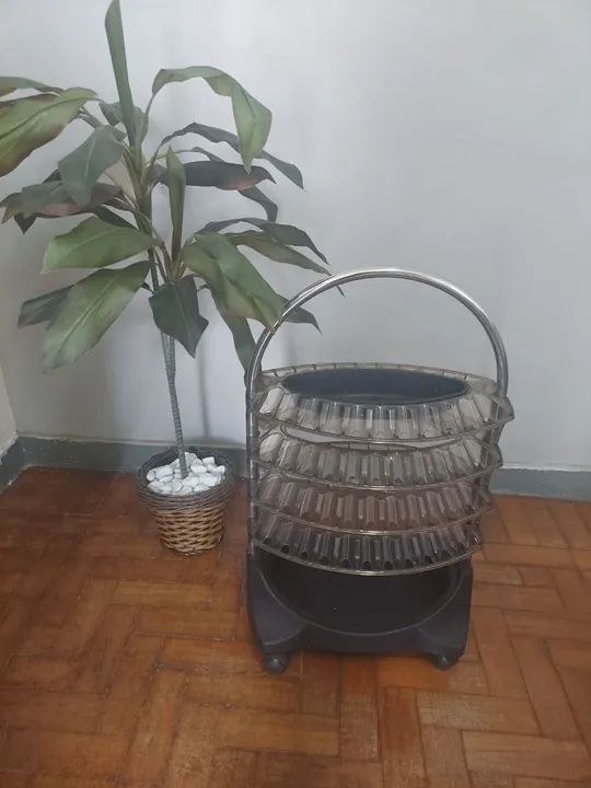 Organizador de esmaltes com 4 andares e estula de esterilização ...