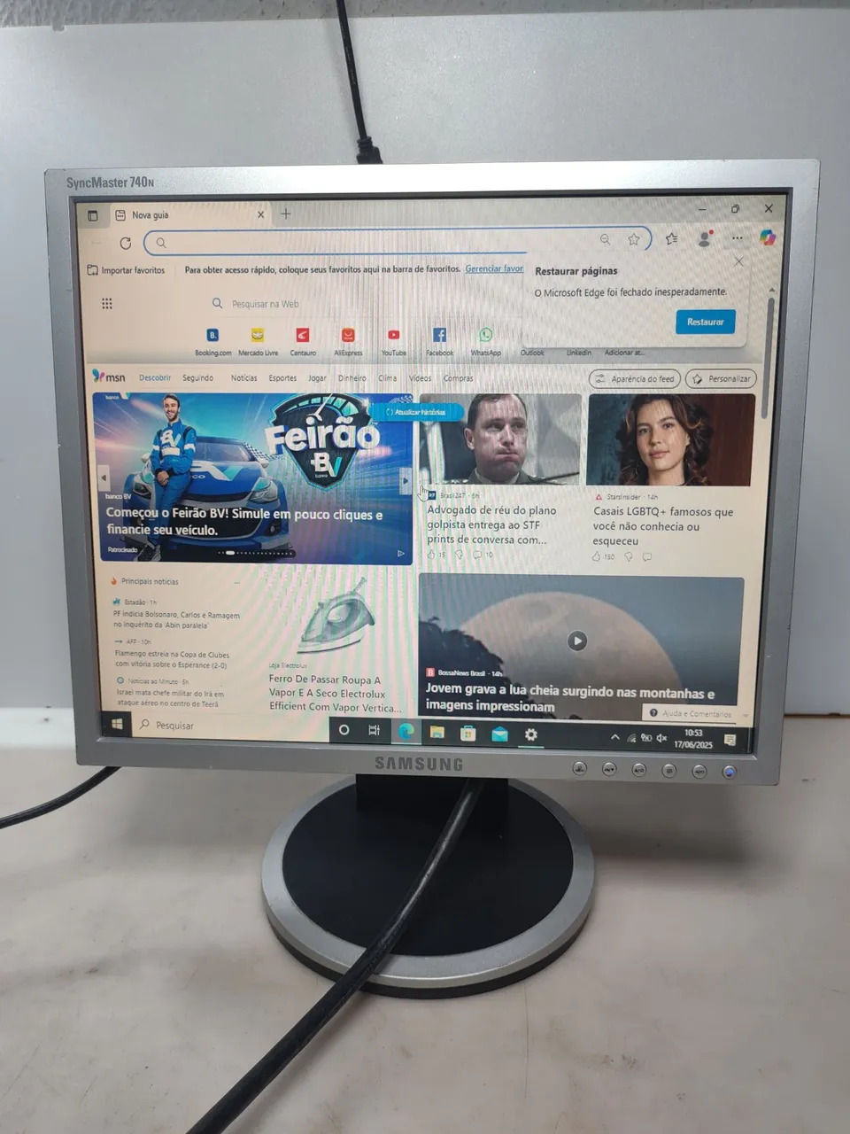 "base monitor samsung" - Monitores no Brasil