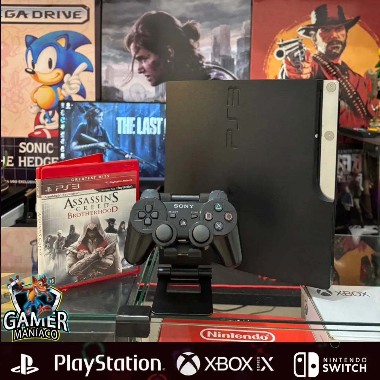 "ps3 slim console" - Consoles de Vídeo Game no Brasil