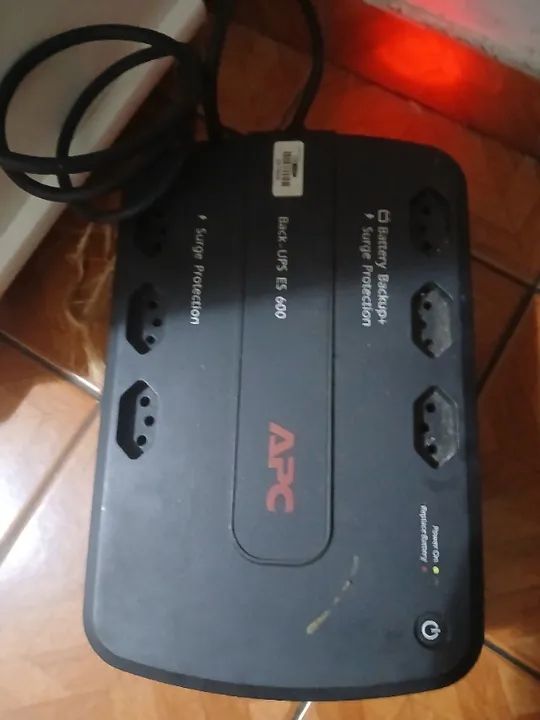 APC Nobreak Apc Back-ups Es 600 - apitando vendo para peças ...