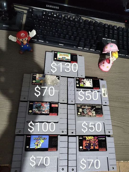 "cartucho super nintendo" no Brasil