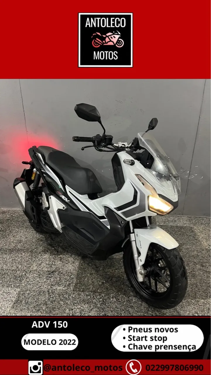Motos HONDA ADV 2022 no Brasil