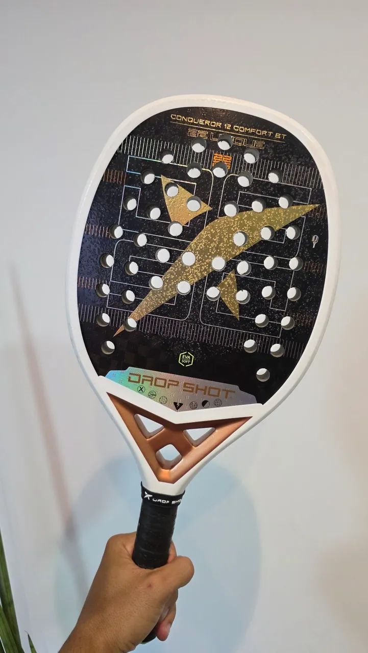 Raquete de Beach Tennis DROPSHOT 12 Comfort BT - Esportes de Quadra e ...