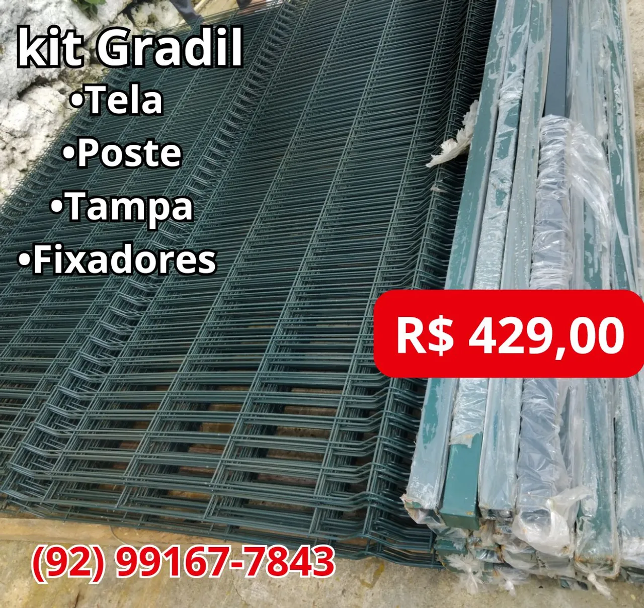 "cerca gradil" no Brasil