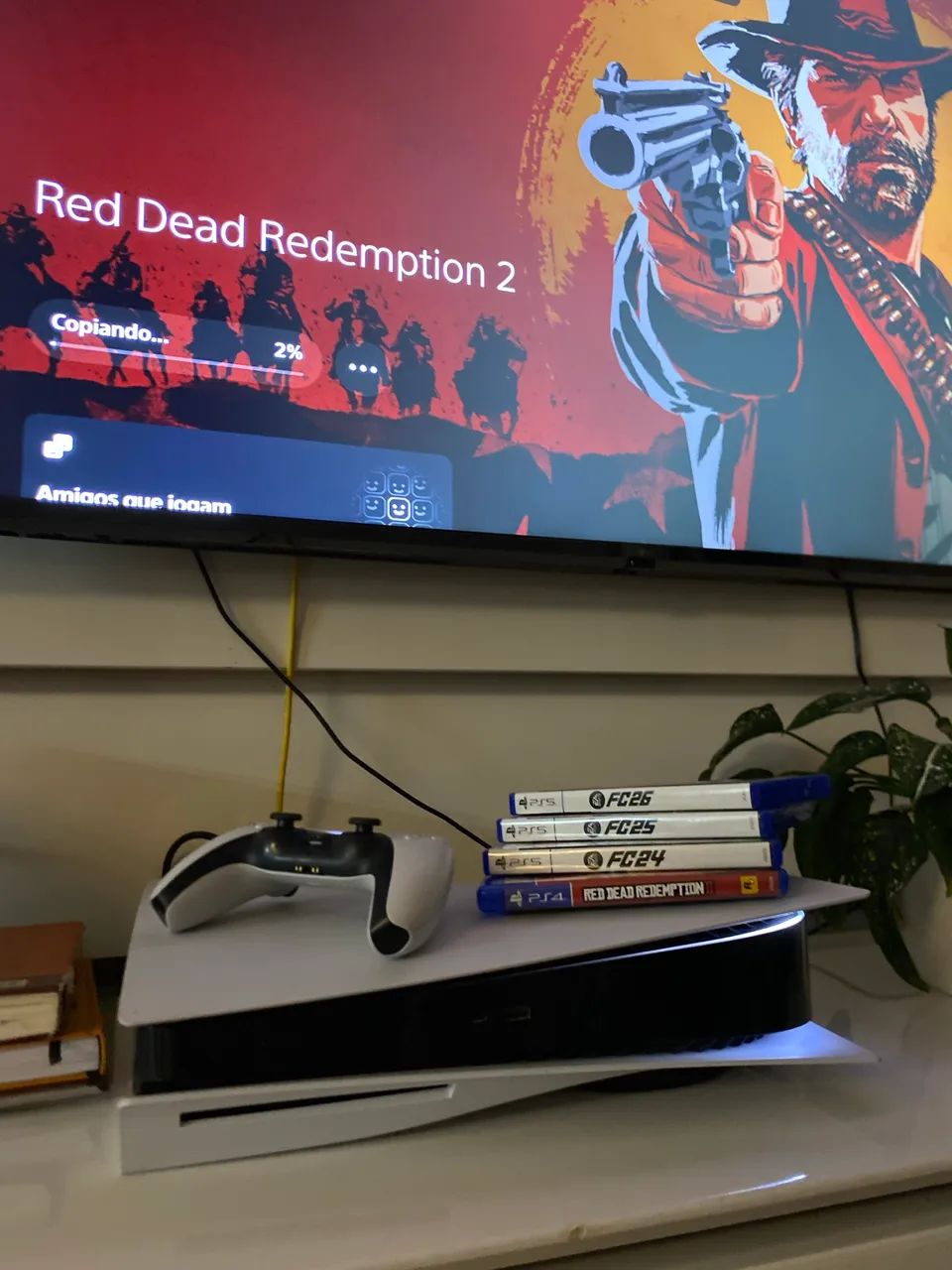 PlayStation 5 + 4 jogos - Consoles de Vídeo Game - Praia do Canto ...