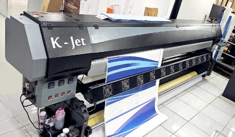 Plotter de Impressão 3,20m - KJet - 4 cabeças Konica 512mn - Solvente ...