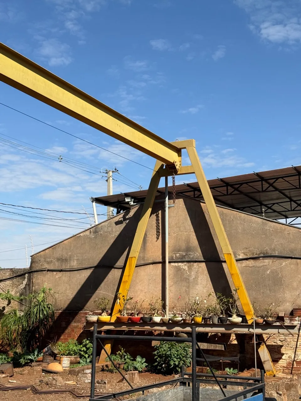 "porticos rolantes" no Brasil
