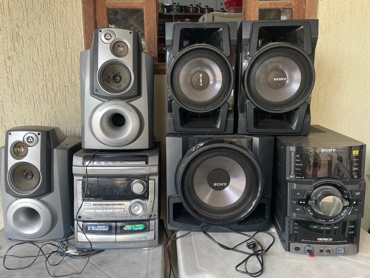 "aparelho de som sony genezi" - Aparelhos de Som no Brasil