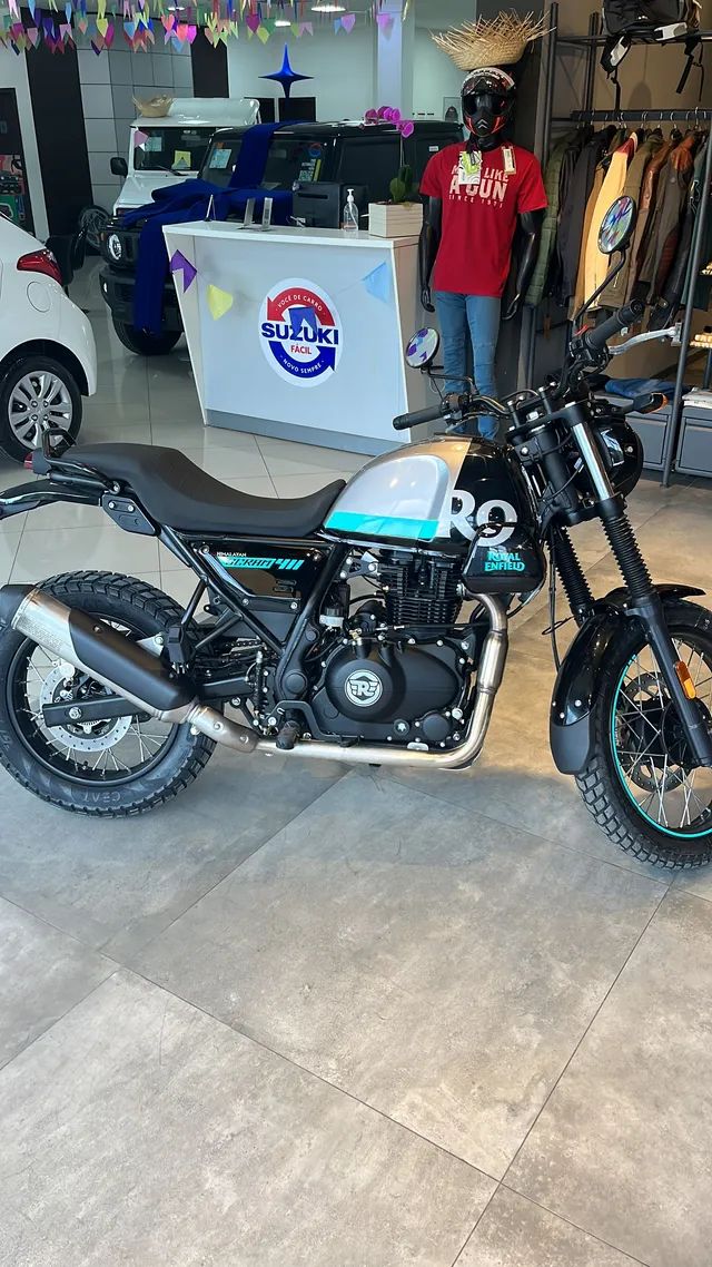 Motos ROYAL ENFIELD SCRAM 411 no Brasil