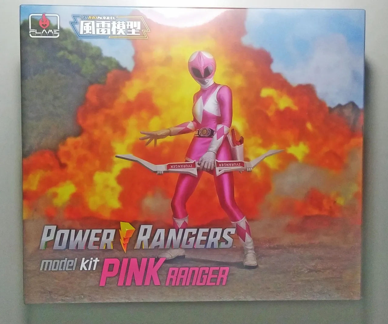"kit power rangers" no Brasil