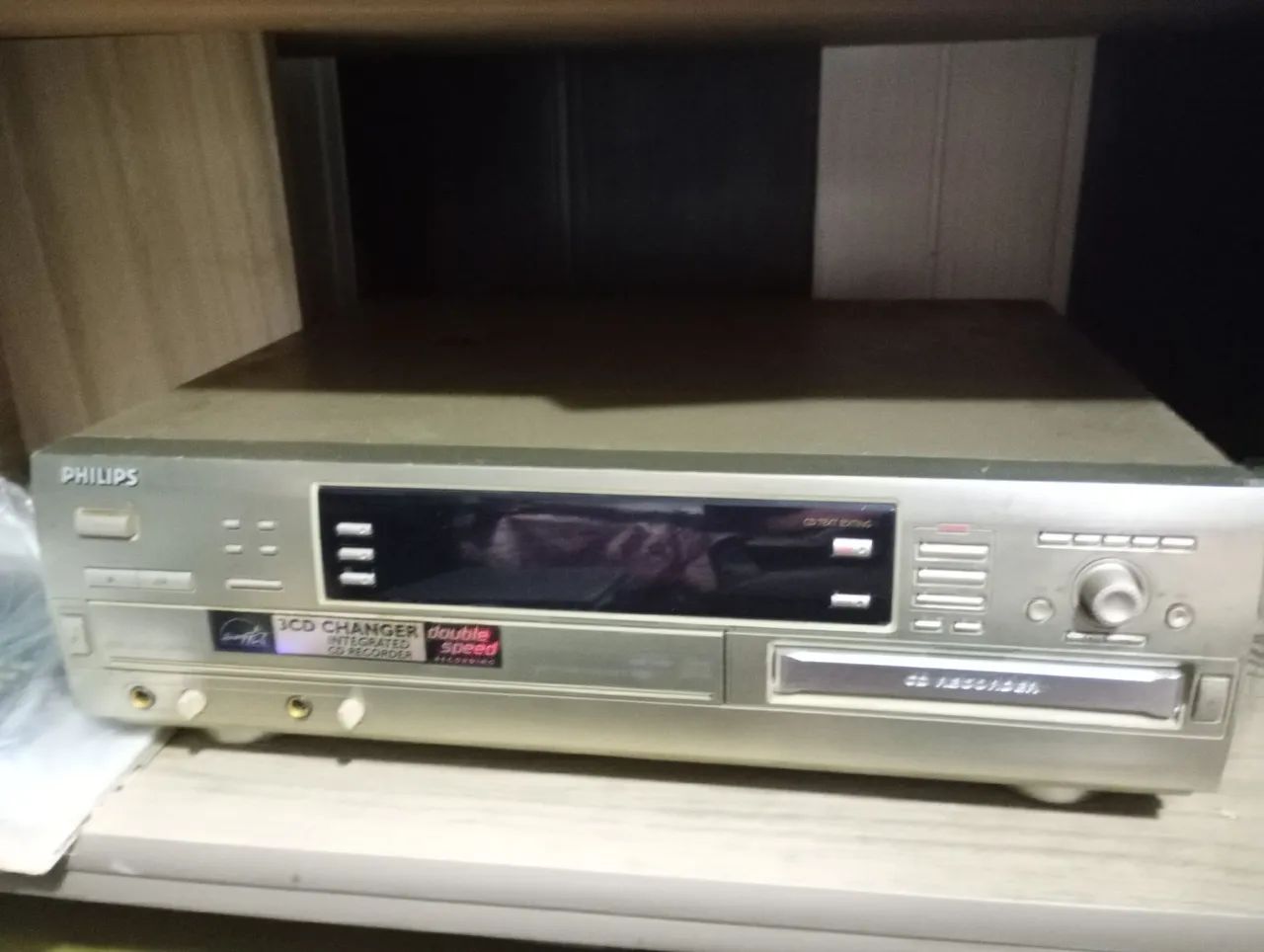 Gravador Philips 3 CD's CDR 785 Changer - Raridade - Aparelhos de Som ...