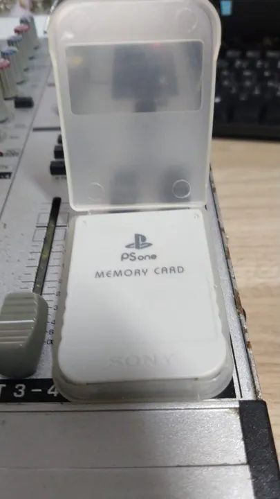Memory Card para Playstation One original Japonês na embalagem (novo ...