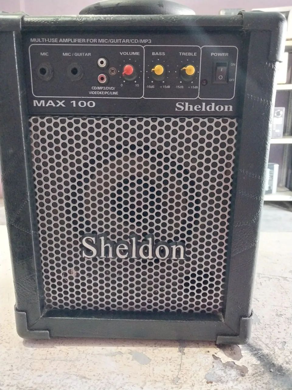 Caixa amplificador Sheldon Max 100 - Instrumentos musicais - Jardim do ...