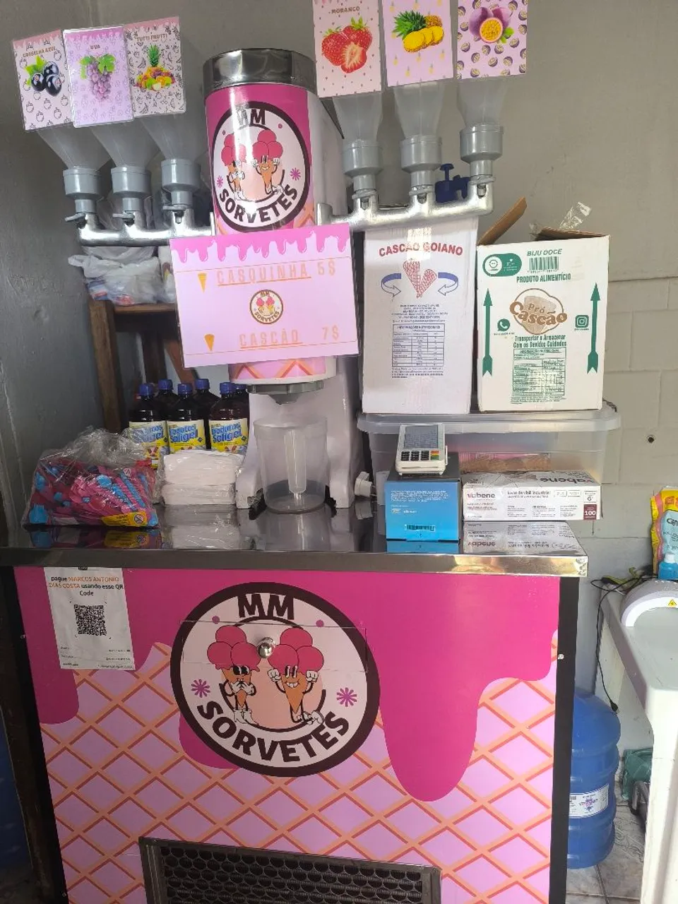 "máquinas de sorvete americano" no Brasil