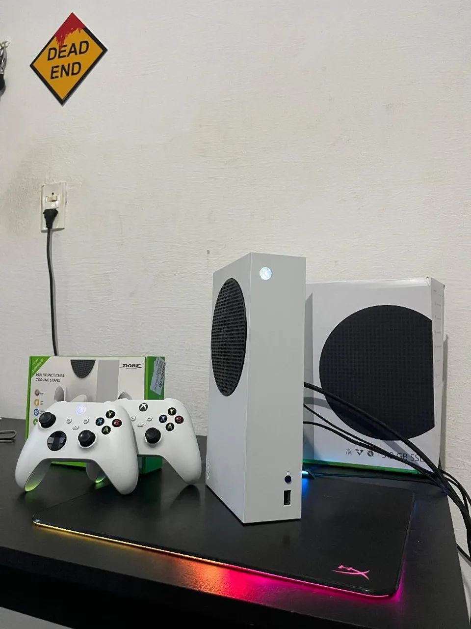 Xbox Series S 512GBssd + 2 Controles Originais C/ Base - Consoles de ...