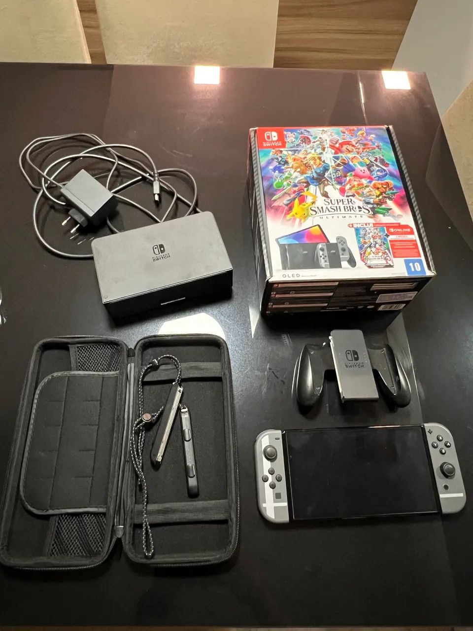 Nintendo switch oled versão smash bros - Consoles de Vídeo Game ...