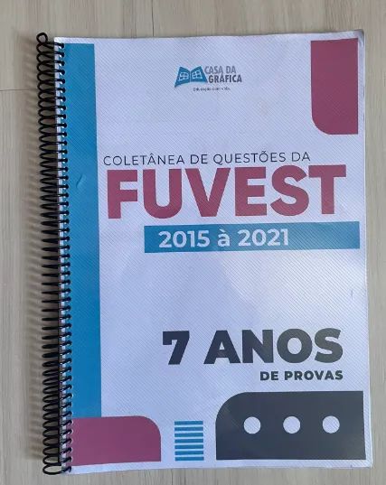 Coletânea de questões da fuvest - Livros e revistas - Vila Luis Antônio ...