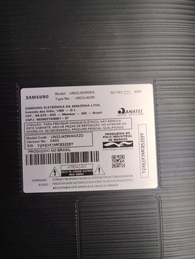 "placa samsung 32 polegadas" no Brasil