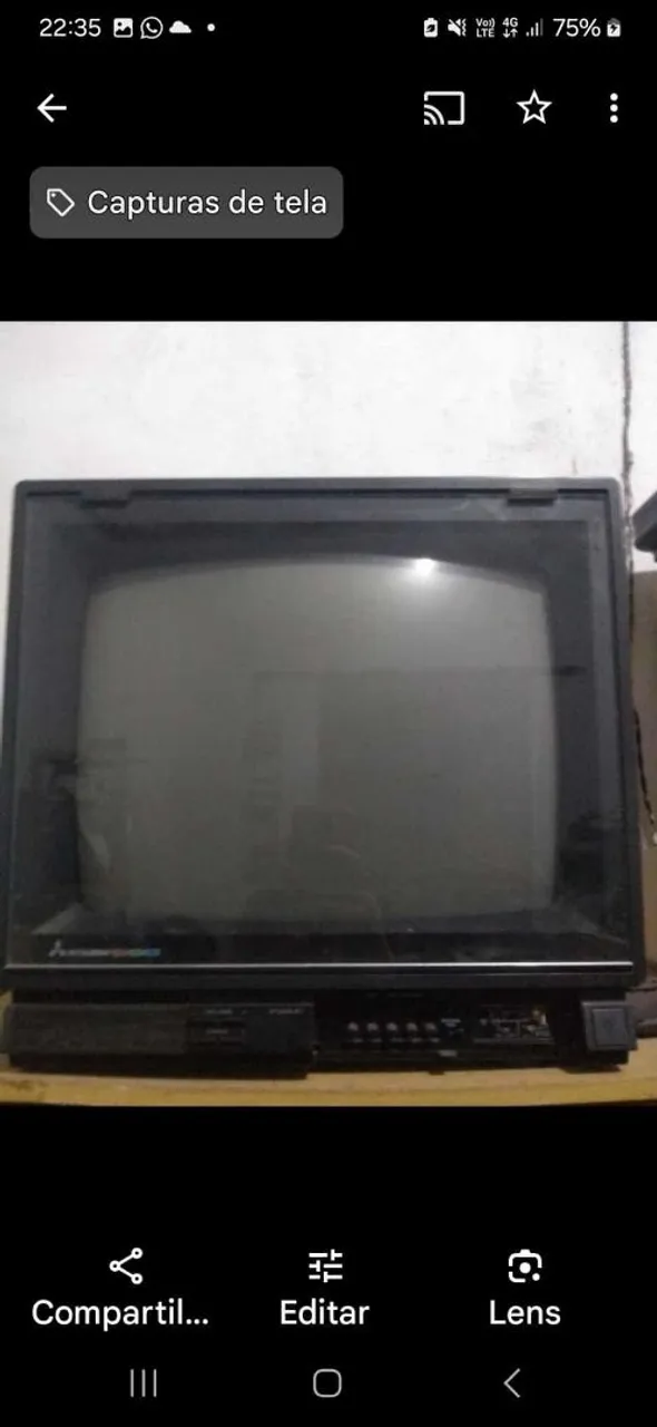 "tv de tubo" - TVs no Brasil