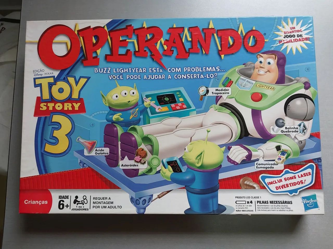Jogo de Tabuleiro - Operando Toy Story 3 - Hobbies e coleções - Jardim ...