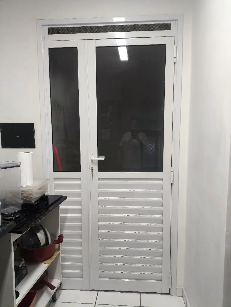 "porta de aluminio com vidro" - Portas e Janelas no Brasil