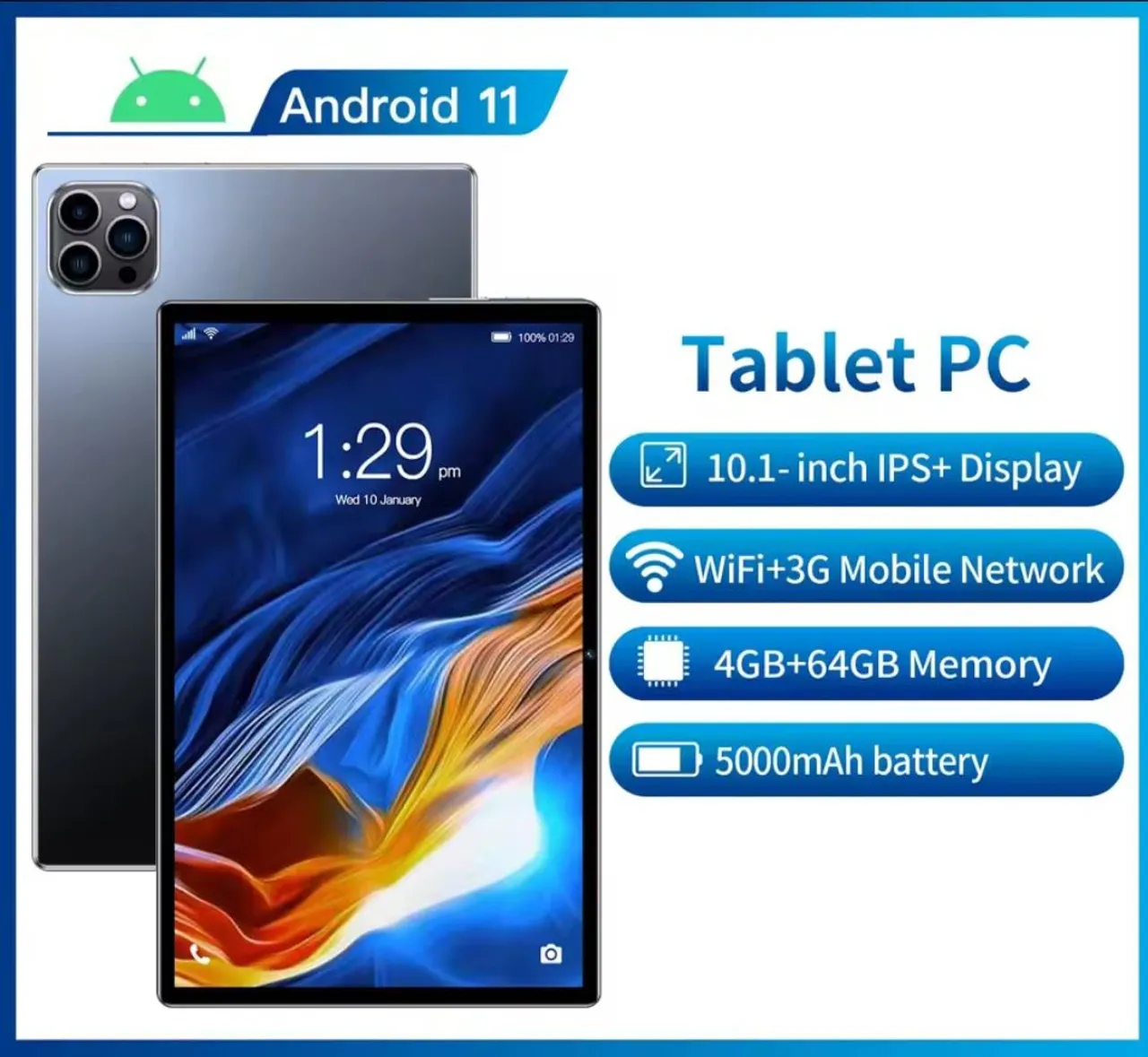 "tablet 1 polegadas" no Brasil