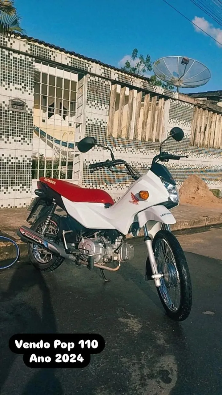 Motos HONDA POP 2024 no Brasil