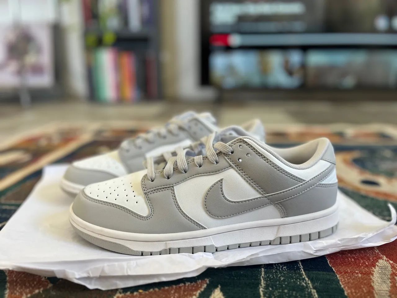 tênis nike dunk low grey frog tamanho 42 - Calçados - Padre Miguel, Rio ...