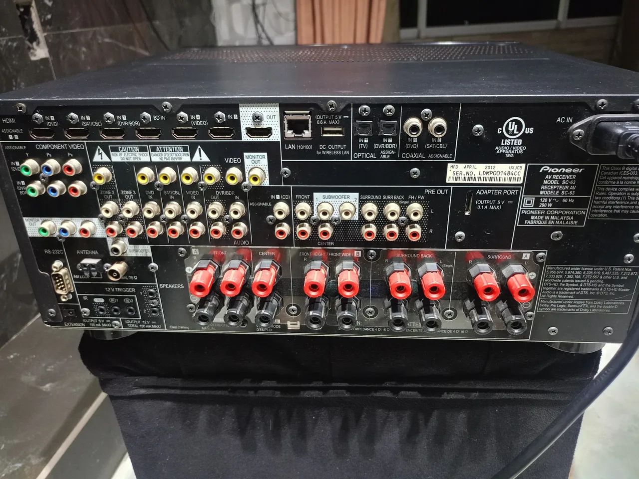 Receiver Pioneer Elite SC-63 - Aparelhos de Som - Balneário de ...